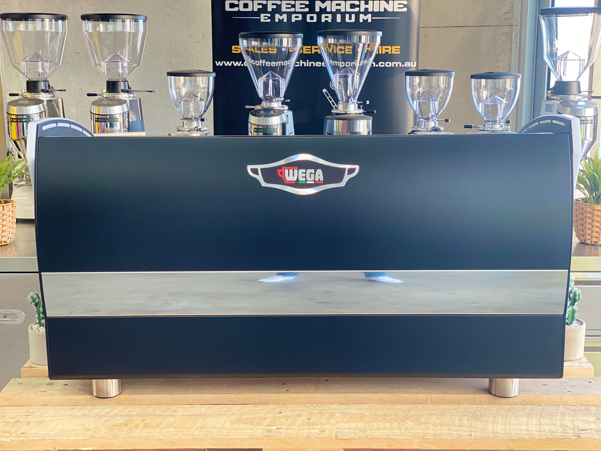 Wega Polaris Tron 3 Group Coffee Machine - Black – Coffee Machine Emporium AU