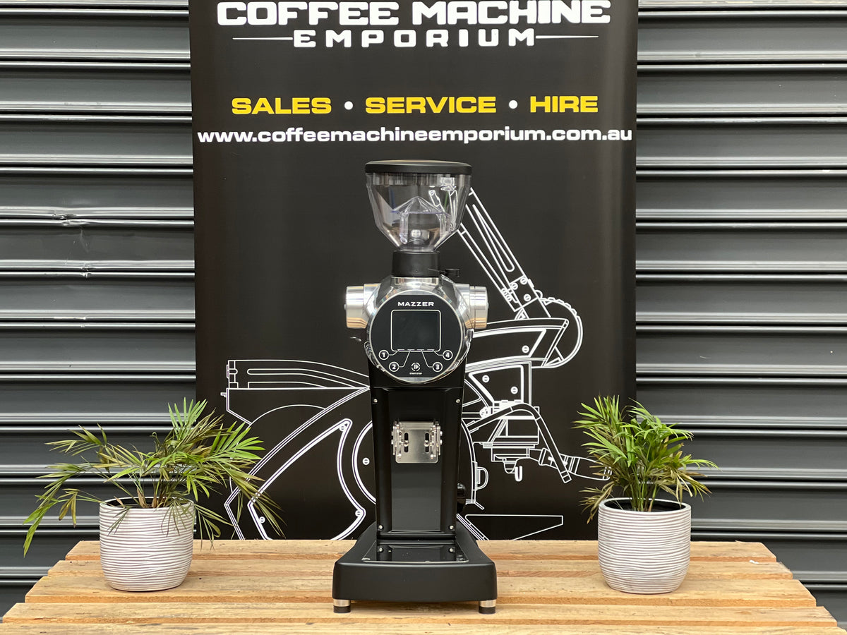 Brand New Mazzer ZM Plus Coffee Grinder - Black – Coffee Machine ...