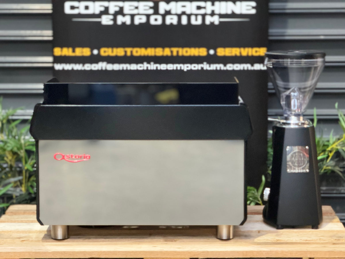 Brand New Astoria Tanya R 2 Group & Mazzer Super Jolly V Pro Package ...