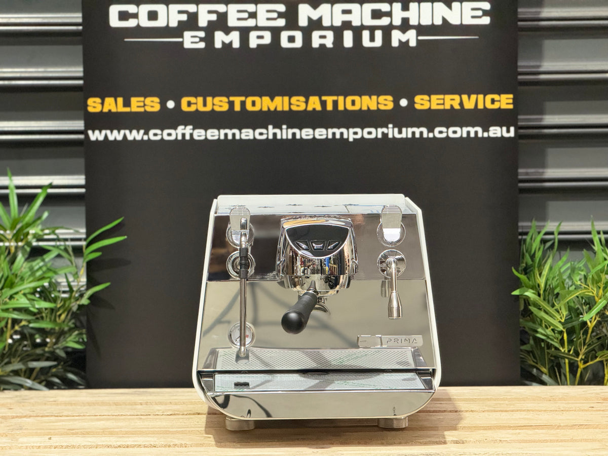 Brand New Victoria Arduino Eagle Prima One 1 Group Coffee Machine - Wh ...