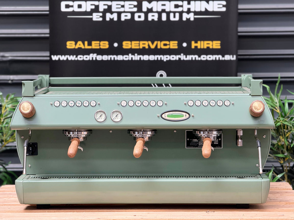 La Marzocco GB5 3 Group Coffee Machine - Wilderness Green – Coffee ...