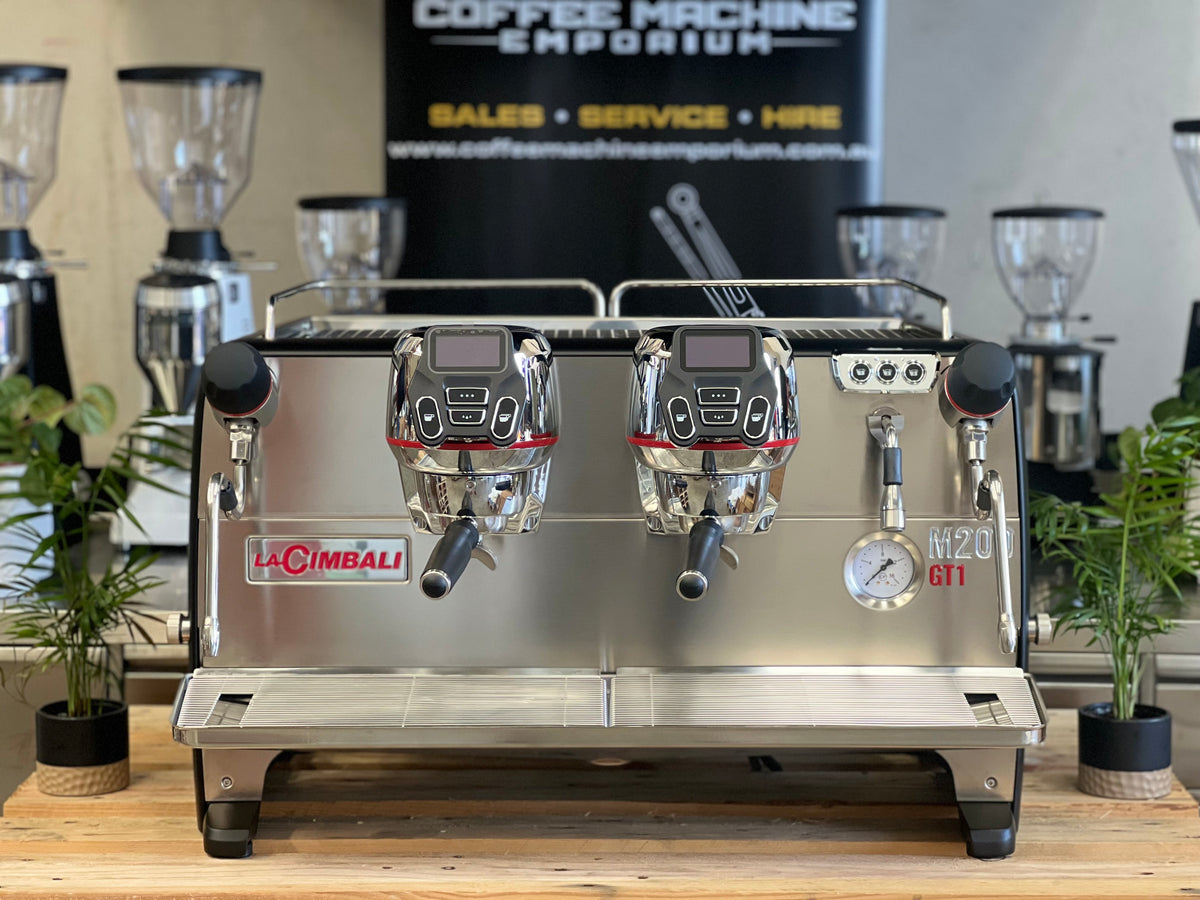 Brand New La Cimbali M200 GT 2 Group Coffee Machine – Matt Black ...